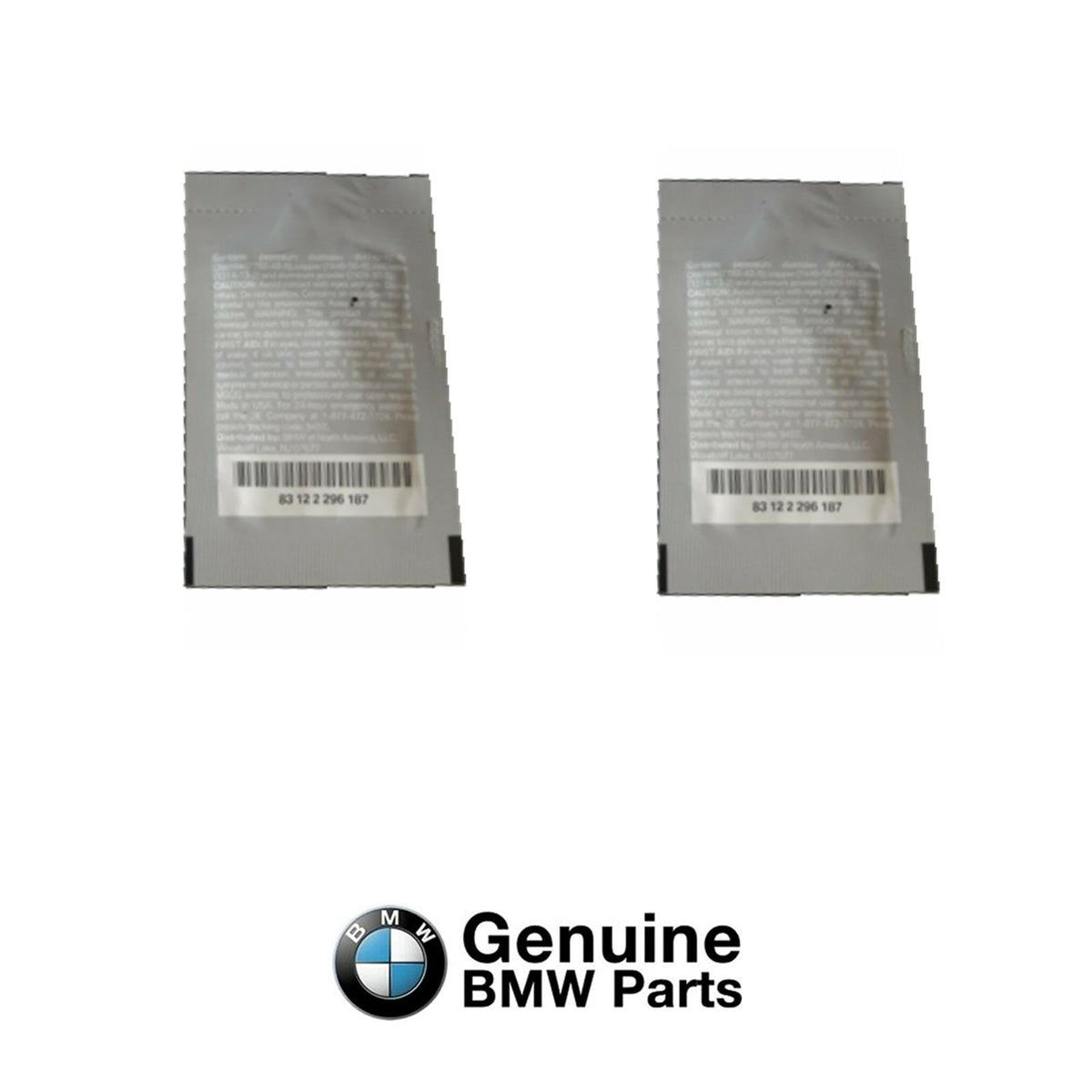 2 X Genuine BMW 5g Anti Squeal Squeak Brake Pad Paste and Slide Lubric ...