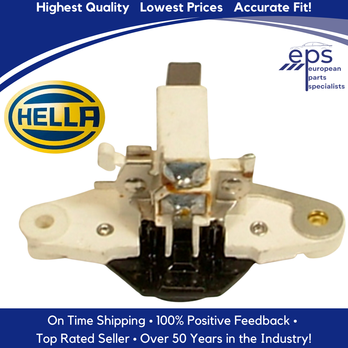 German Hella Voltage Regulator 1983-94 Mercedes BMW Porsche VW Audi Fi ...